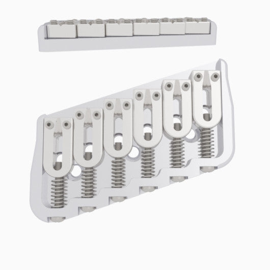 Hipshot 6-String Multi-Scale Fixed Guitar Bridge | Ploutone