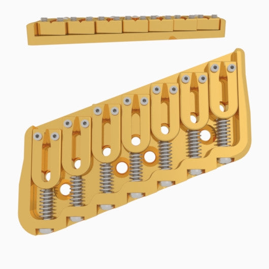 Hipshot 7-String Multi-Scale Fixed Guitar Bridge | Ploutone