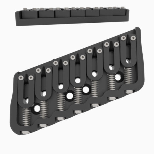 Hipshot 7-String Multi-Scale Fixed Guitar Bridge | Ploutone