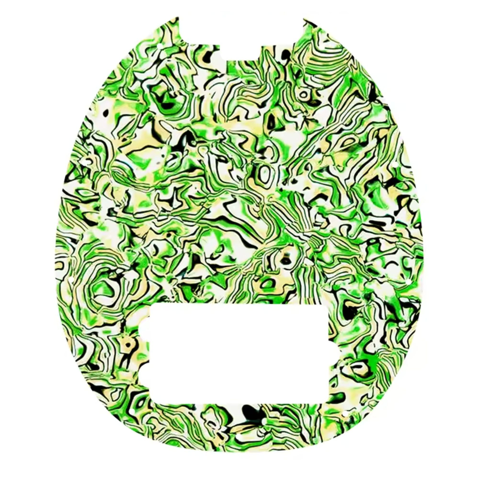 Music Man Stingray 4-String Bass Pickguard - 4-Ply Multi-Color Shell ...