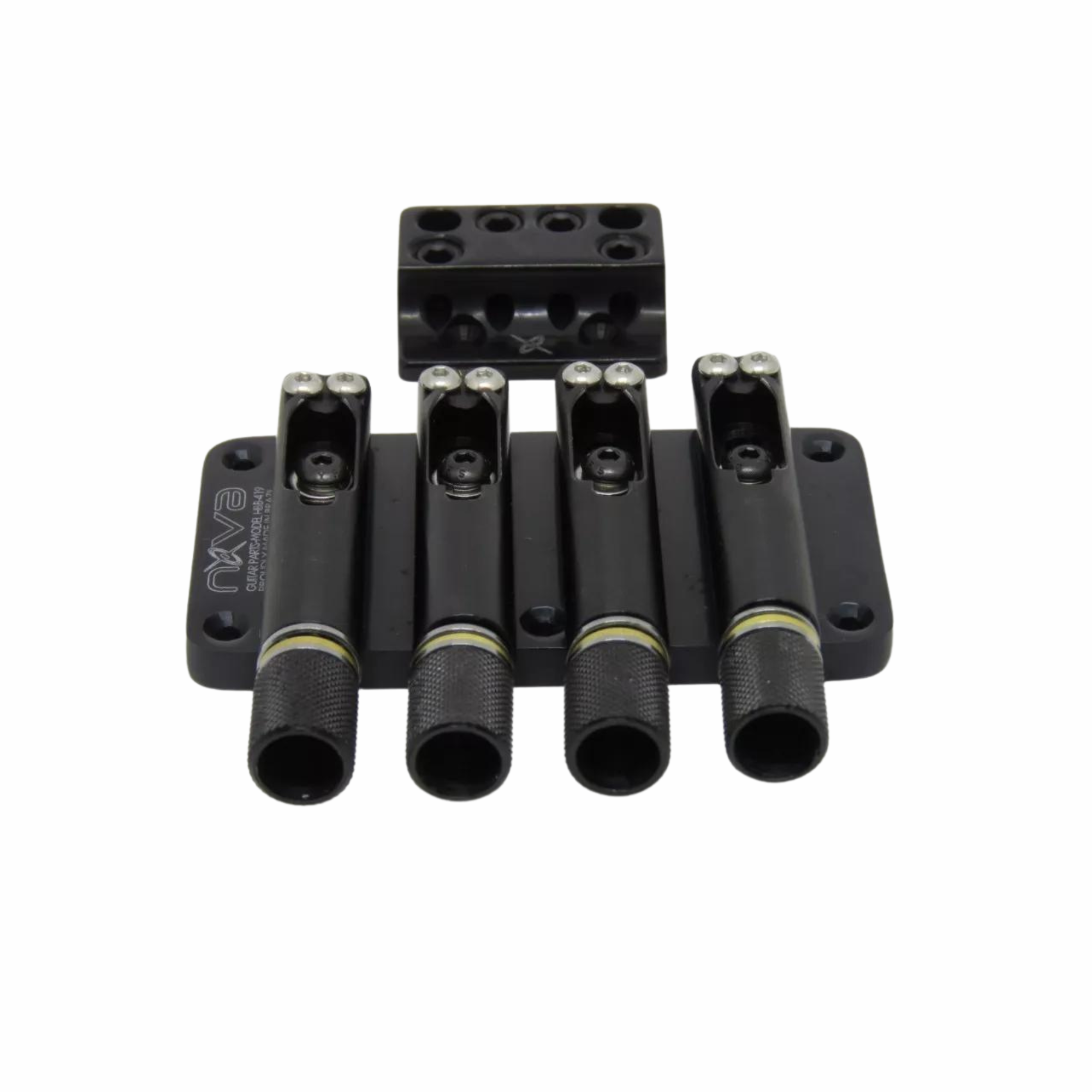 Nova Guitar Parts 4-String Headless Bass Bridge | Ploutone