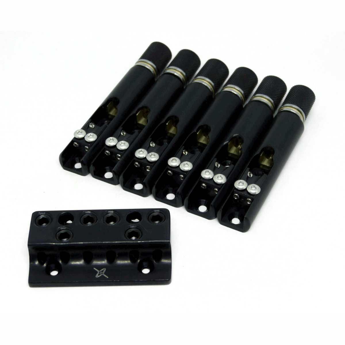 Nova Guitar Parts Single String Headless Bass Bridge | Ploutone