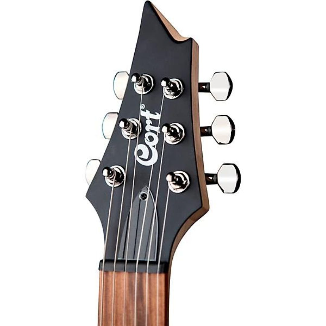 Cort KX Series 6 String Electric Guitar - Etched Black and Gold | Ploutone