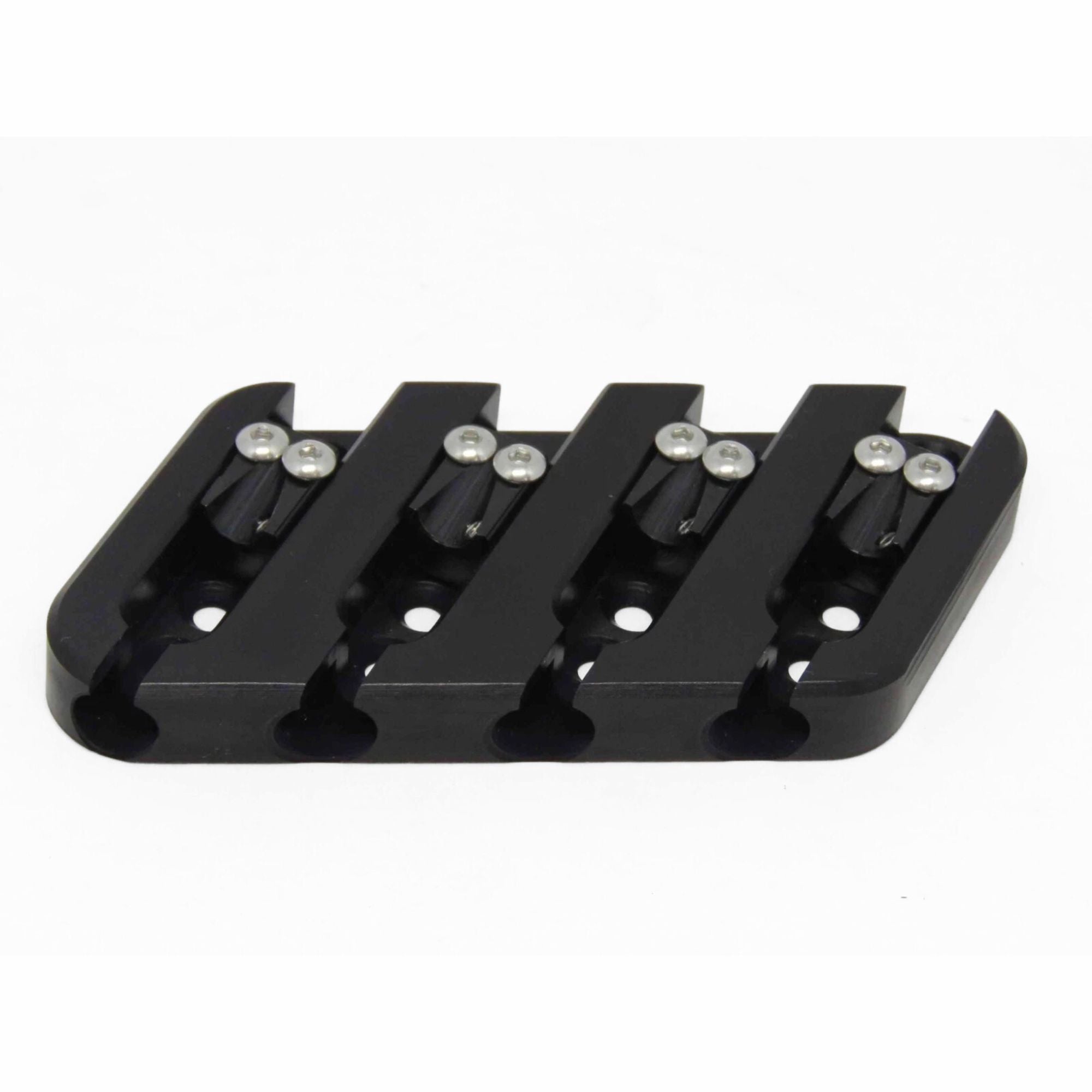 Nova Guitar Parts 4-String Multi-Scale Bass Bridge | Ploutone