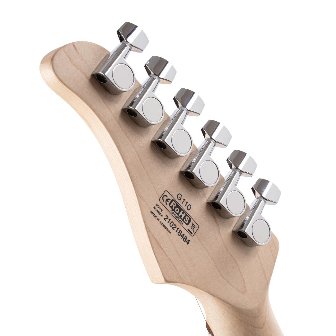 Cort G110OPBK G Series Double Cutaway Electric Guitar - Open Pore Black | Ploutone