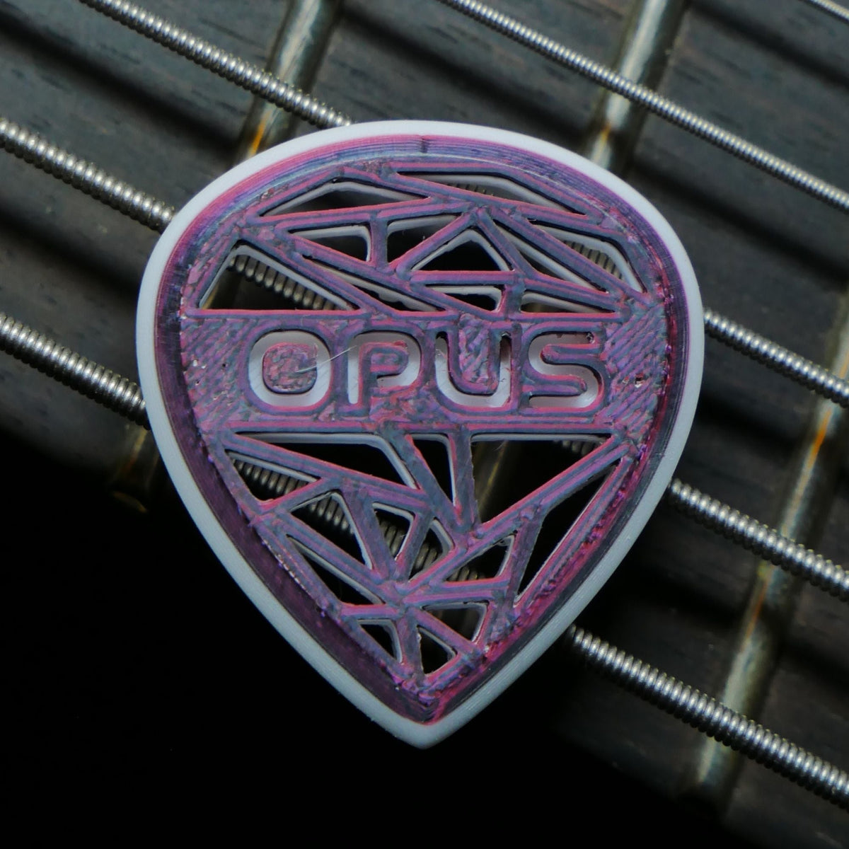 Opus Magnus VALKORE™ - Magma Handmade Guitar Pick| Ploutone