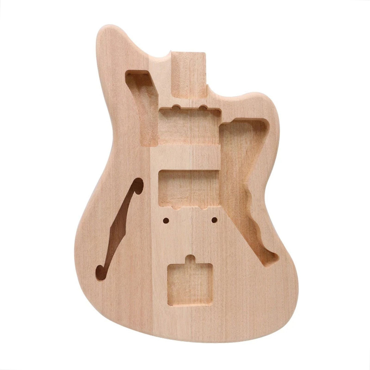 Unfinished Jazzmaster/ Offset Guitar Body - Mahogany | Ploutone