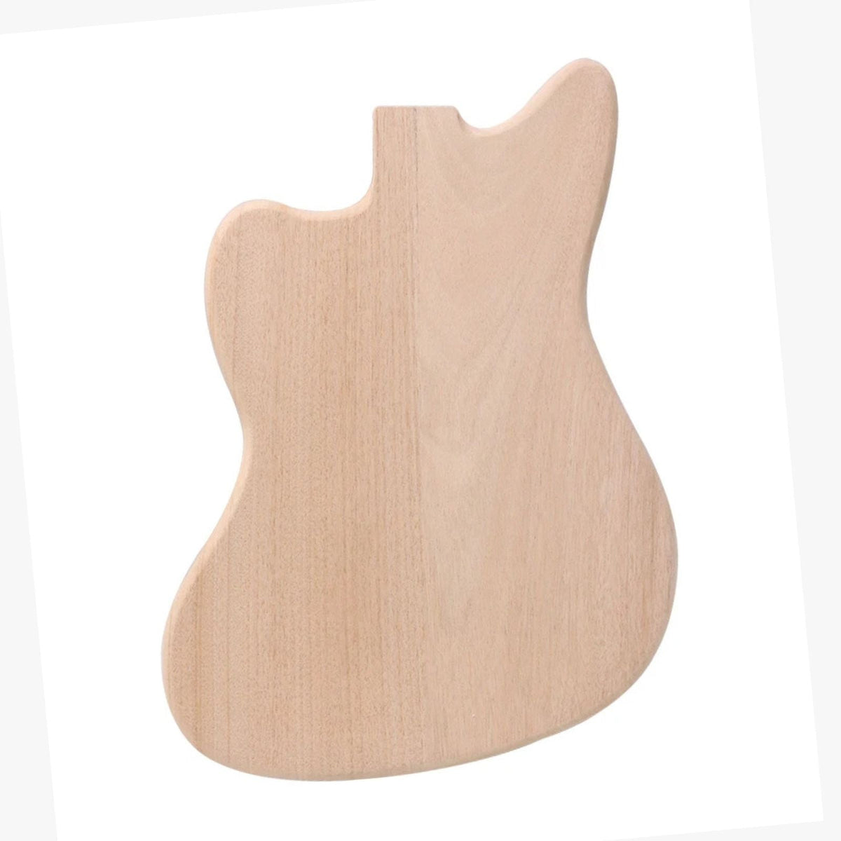 Unfinished Jazzmaster/ Offset Guitar Body - Mahogany | Ploutone