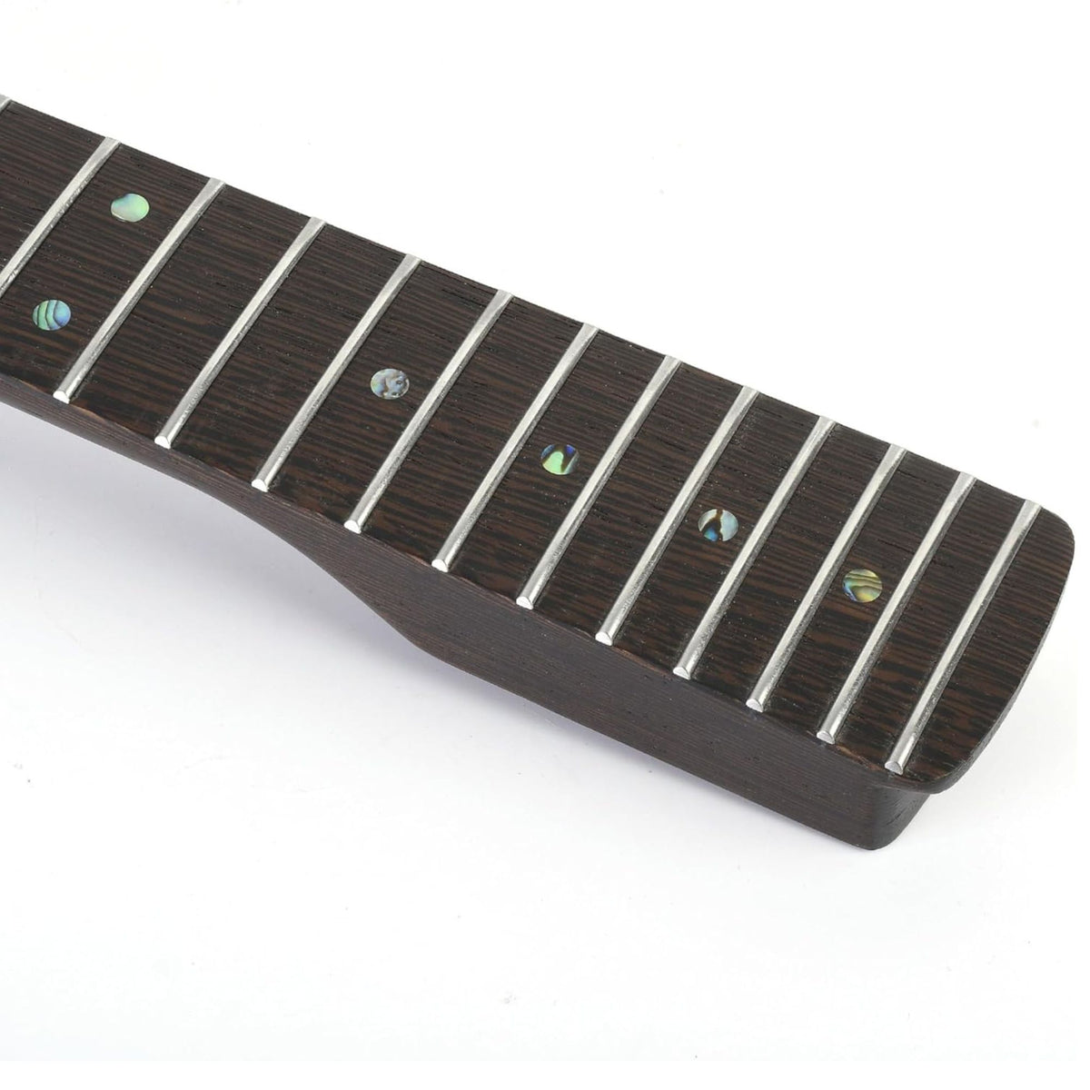 Wenge Strat-Style Guitar Neck, 14" Radius, Rosewood Fretboard – Ploutone