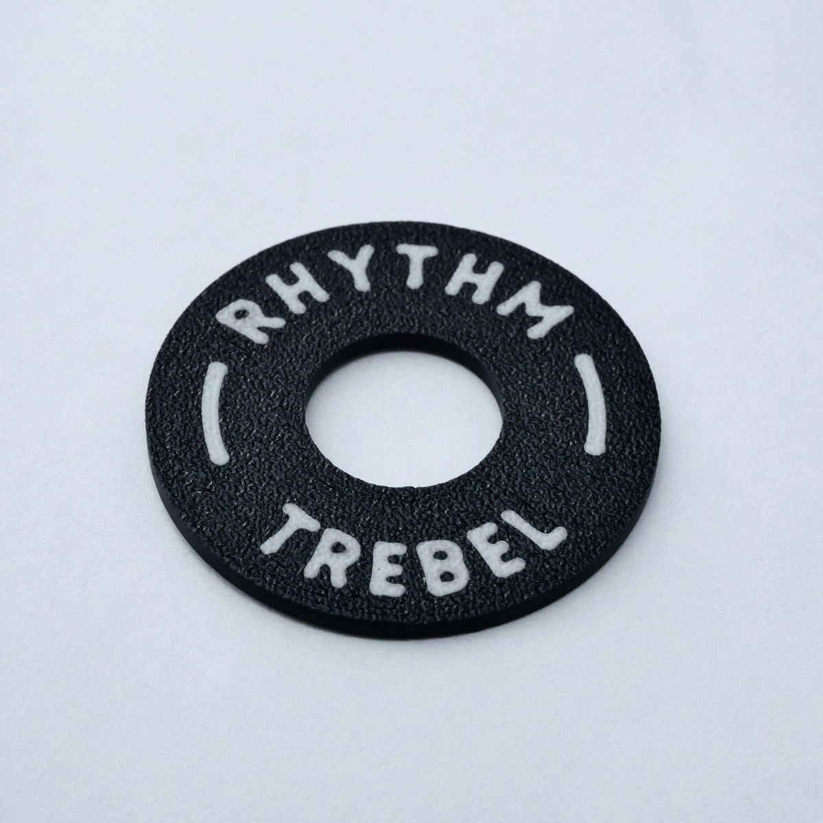 Custom Guitar Toggle Switch Plate - Black | Ploutone