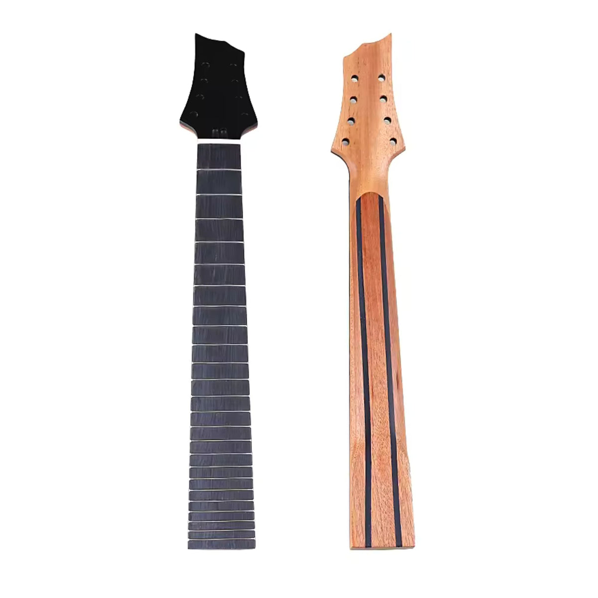 Mahogany 8-String Guitar Neck, 24 Fret, Artificial Rosewood Fretboard ...