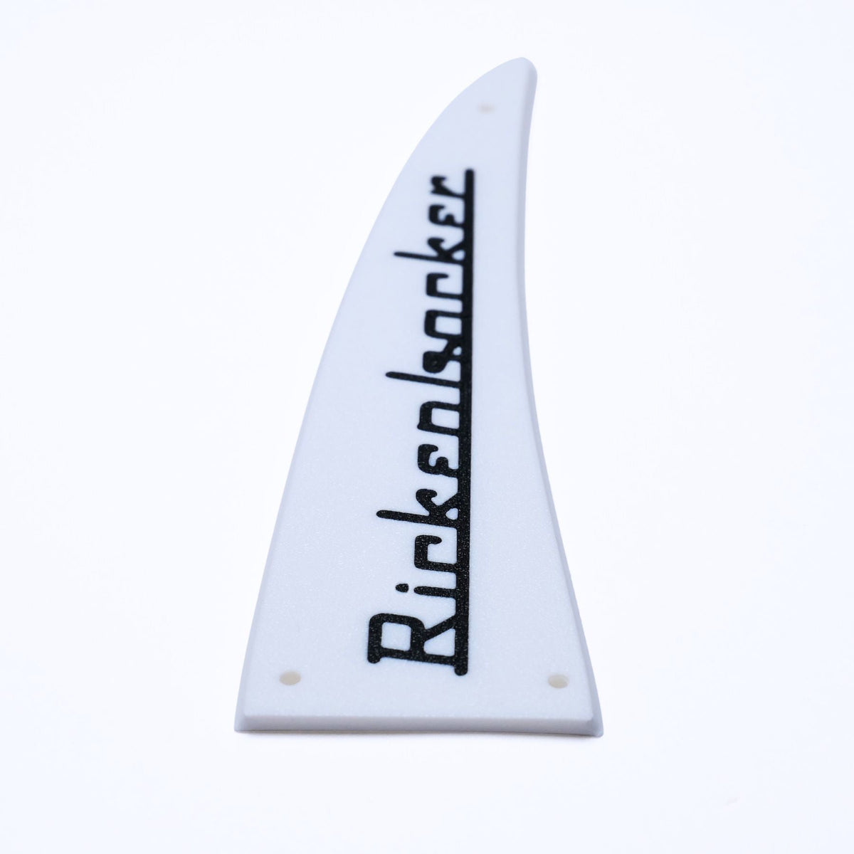 Custom Rickenbacker Truss Rod Cover - White | Ploutone