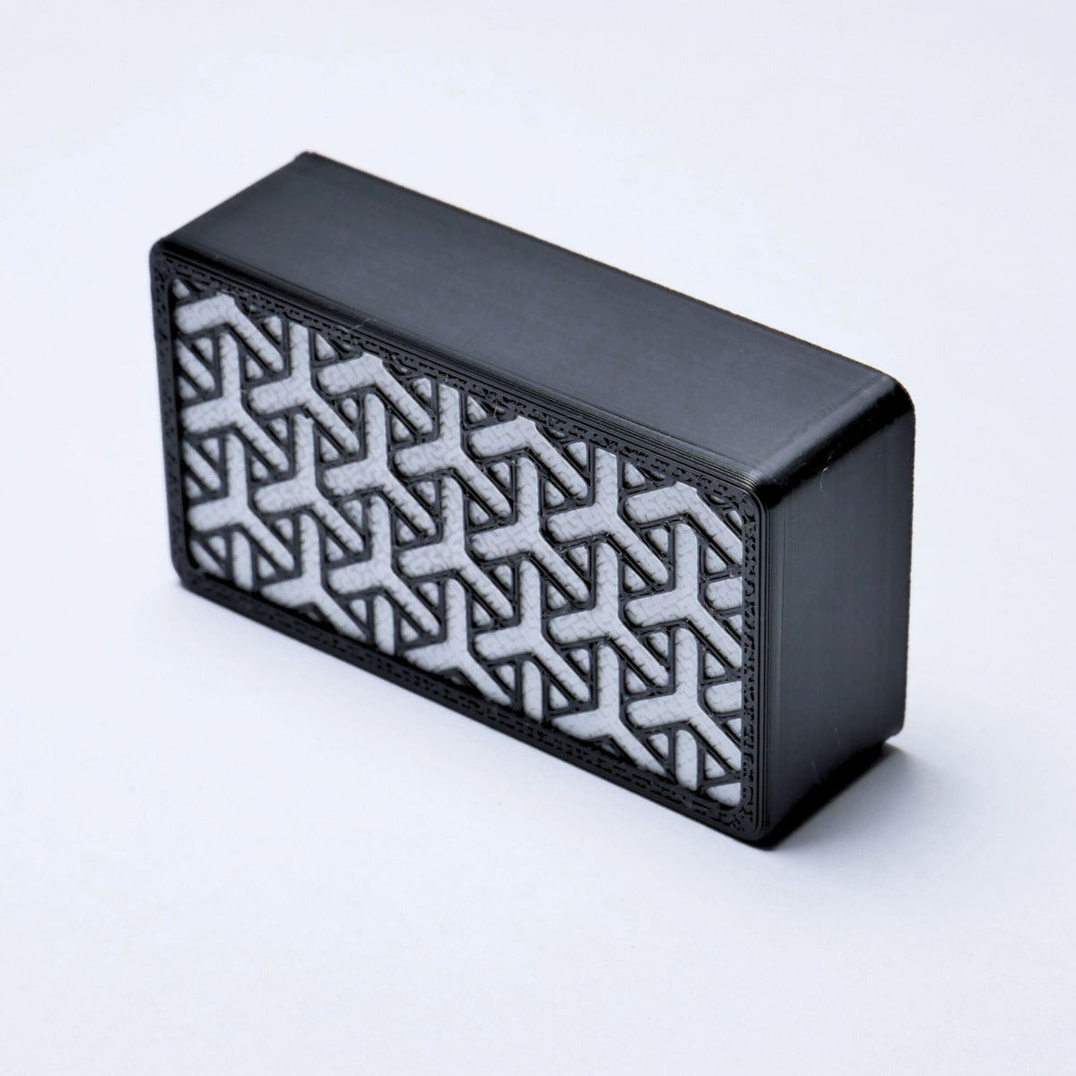 Custom Humbucker Pickup Covers (No Holes) Set of 2 - Black & White ...