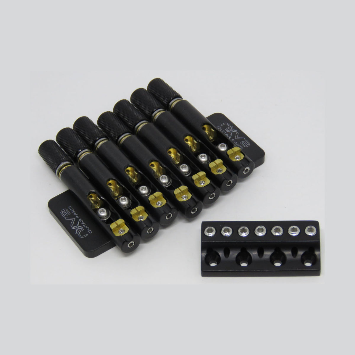 Nova Guitar Parts 7-String Headless Guitar Bridge | Ploutone