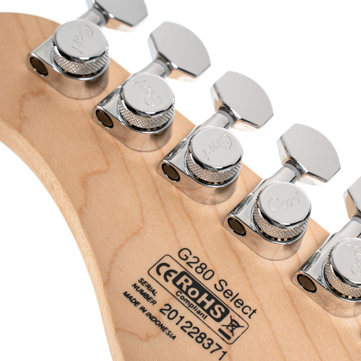 Cort G280 Select Double Cutaway 6-String Electric Guitar - Trans ...