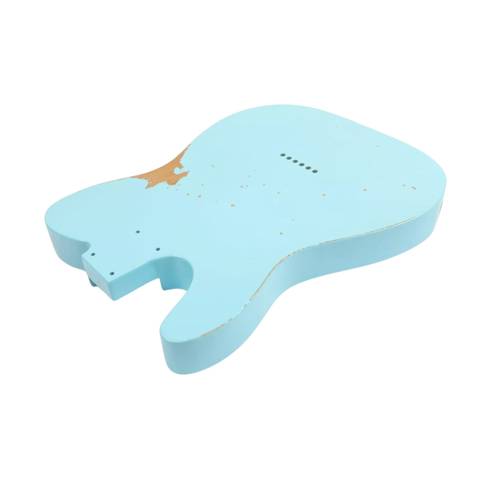 Finished Telecaster Body - Relic Sonic Blue – Ploutone