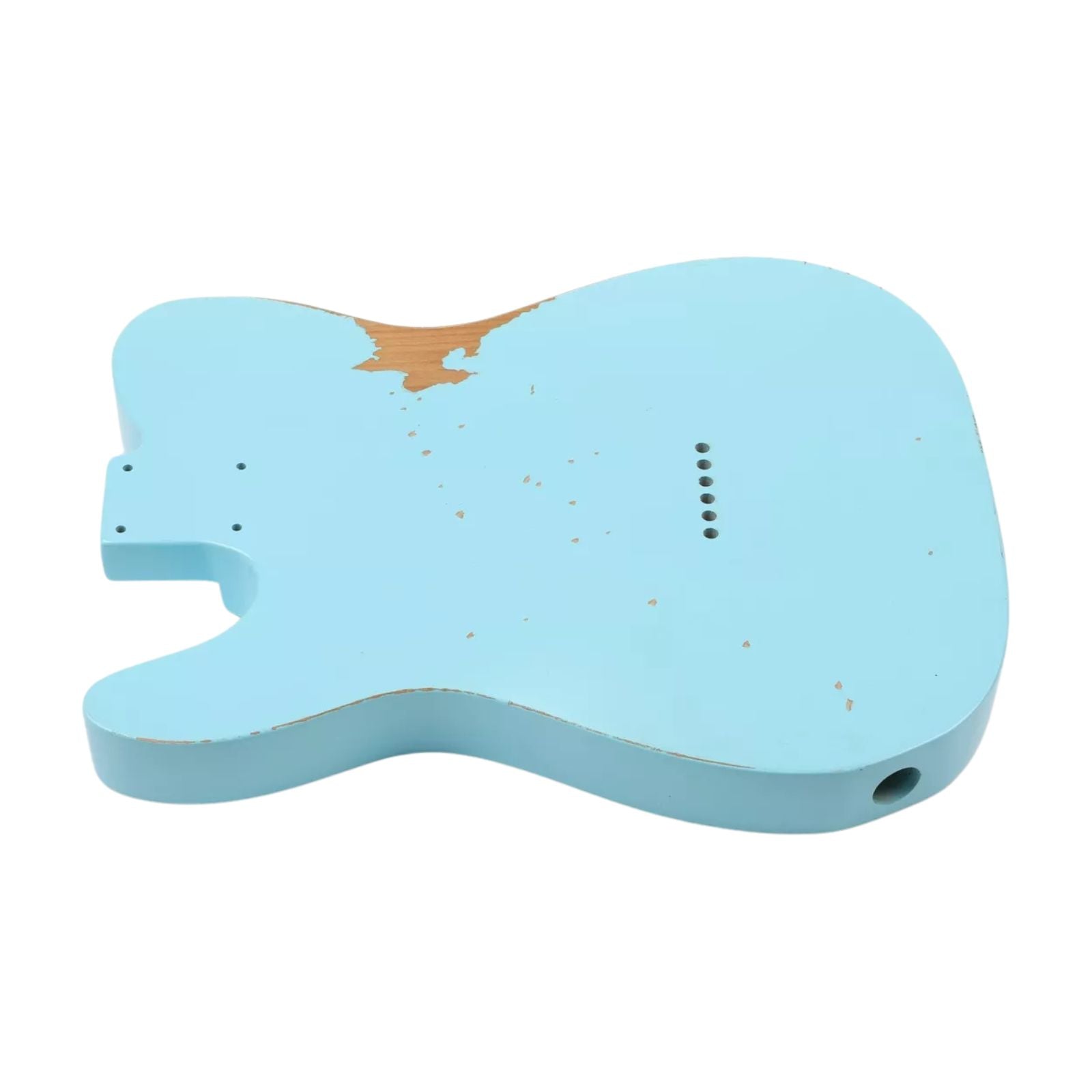 Finished Telecaster Body - Relic Sonic Blue – Ploutone