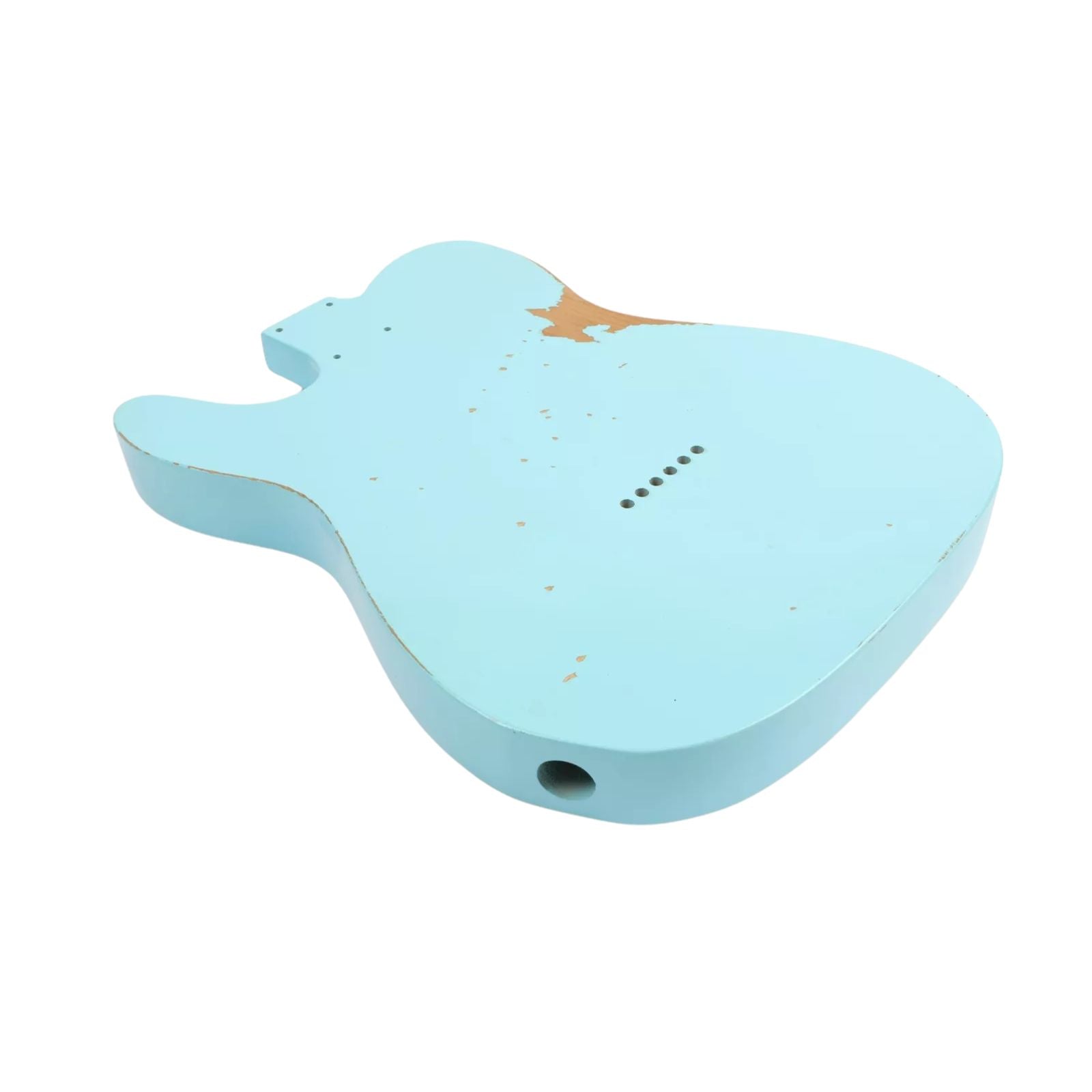 Finished Telecaster Body - Relic Sonic Blue – Ploutone