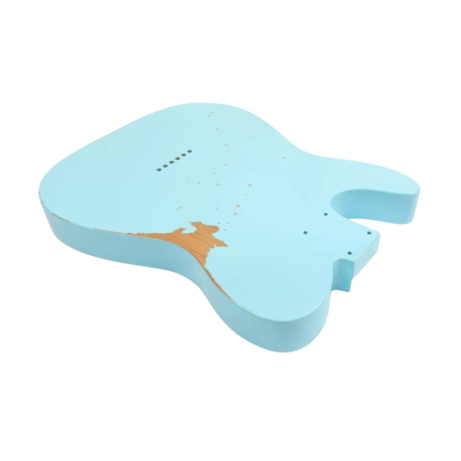 Finished Telecaster Body - Relic Sonic Blue – Ploutone
