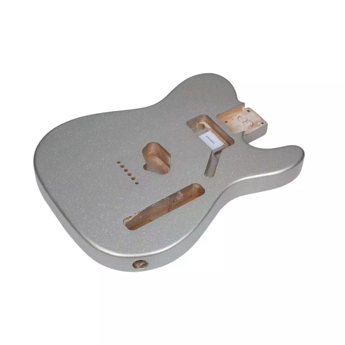 Finished Telecaster Body - Silver Sparkle – Ploutone