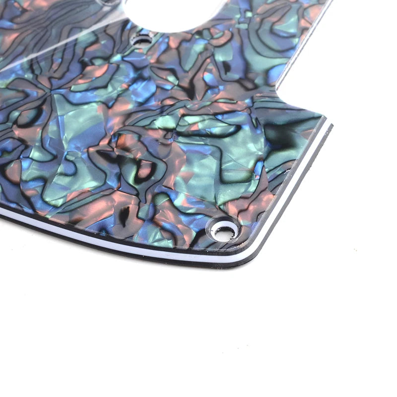 Telecaster Pickguard - 4-Ply Abalone Pearl - 8-Hole SSS Configuration ...