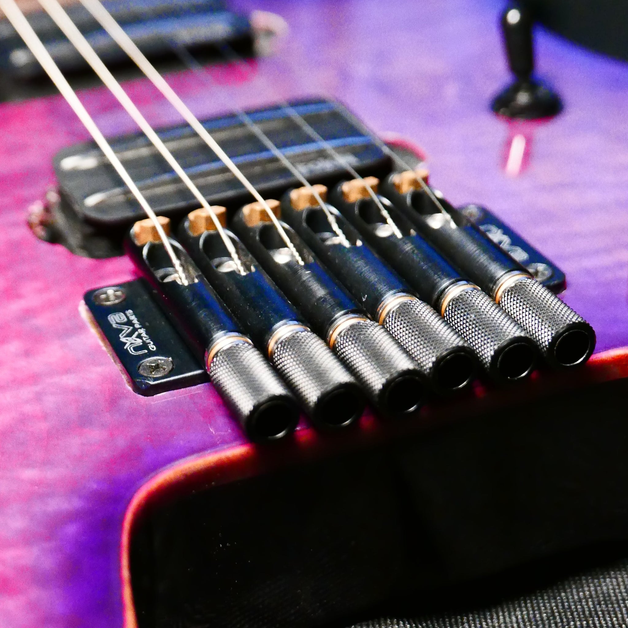 Nova Guitar Parts 6-String Headless Guitar Bridge | Ploutone
