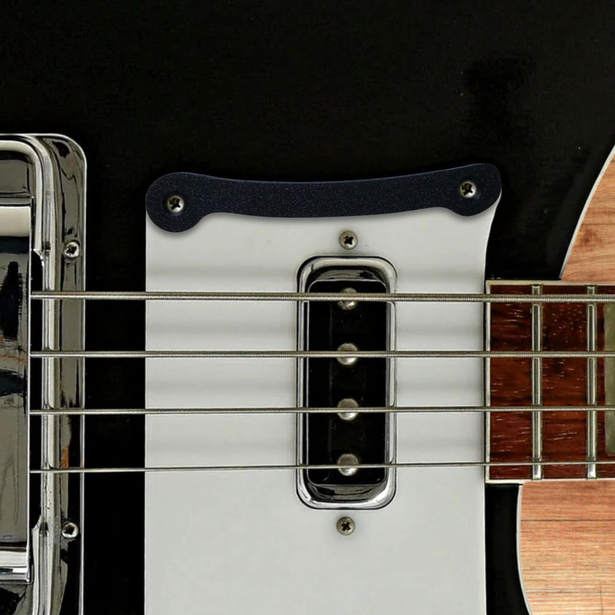 Rickenbacker 4003 & 4001 Bass Thumb Rest - No-Drill Tug Bar, Ergonomic ...