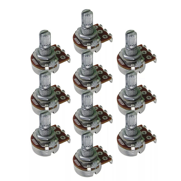 Short Shaft Mini A500K Potentiometers (Set of 10) – Ploutone