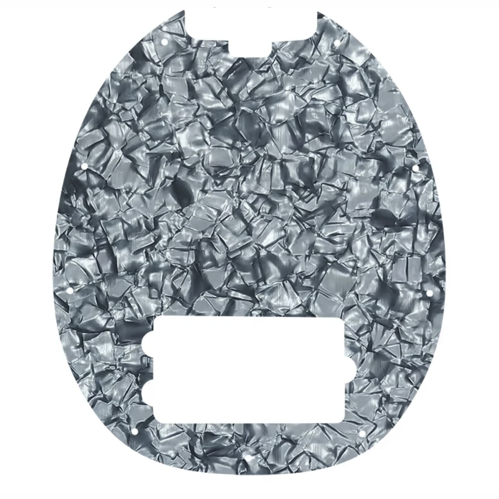 Music Man Stingray 4-String Bass Pickguard - 4-Ply Gray Pearl | Ploutone