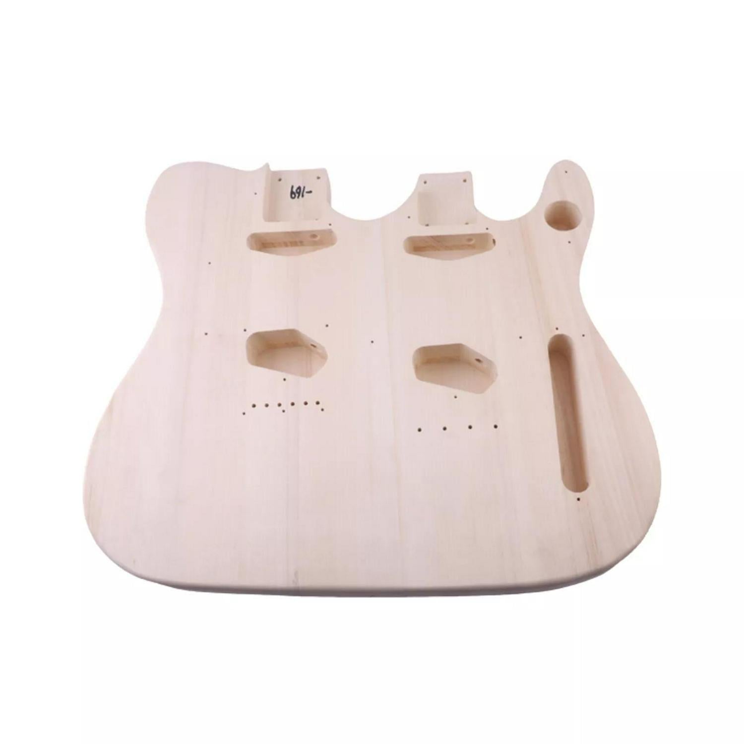 Tele Style Double Neck DIY Electric Guitar Kit – Ploutone