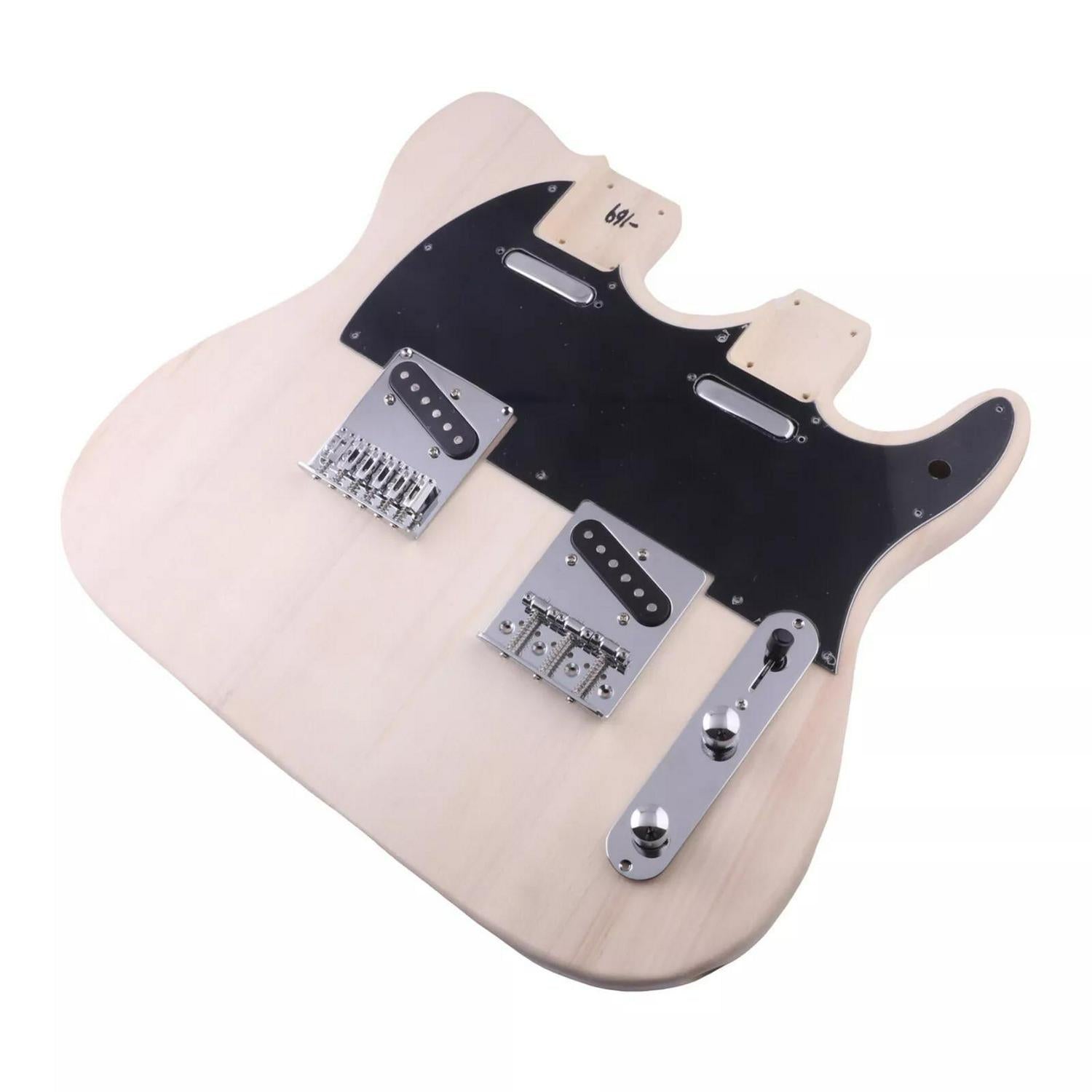Tele Style Double Neck DIY Electric Guitar Kit – Ploutone