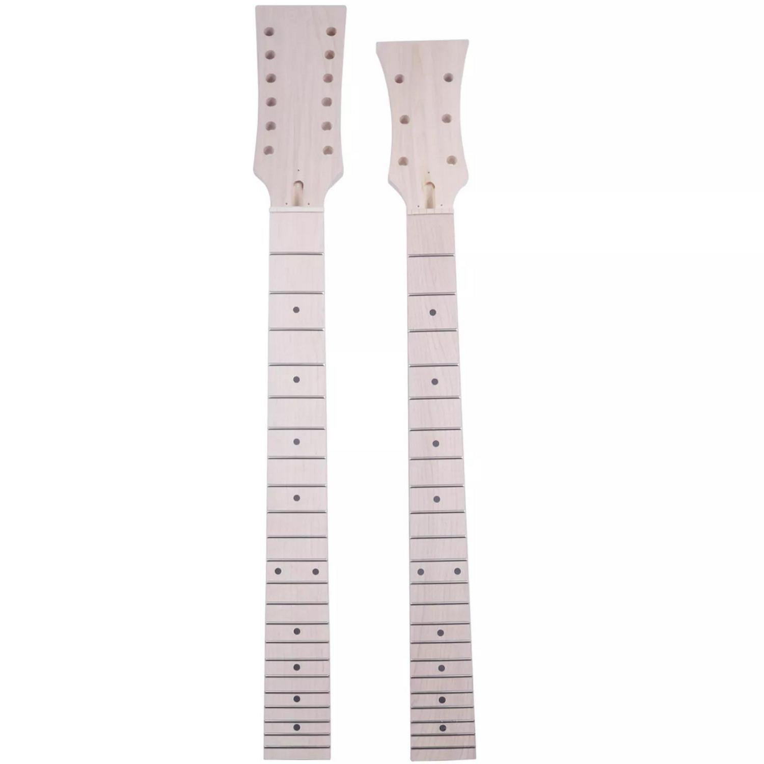 Tele Style Double Neck DIY Electric Guitar Kit – Ploutone