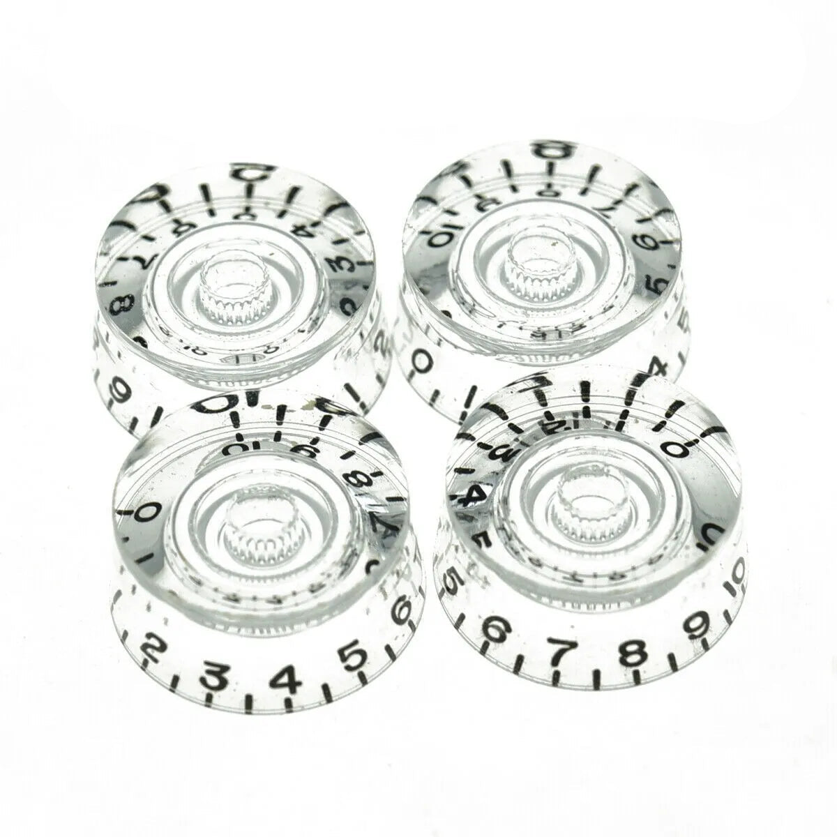 Clear Speed Knob for Gibson® - 24 Fine Spline (Set of 4) – Ploutone