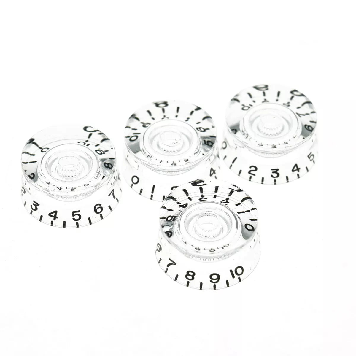 Clear Speed Knob for Gibson® - 24 Fine Spline (Set of 4) – Ploutone