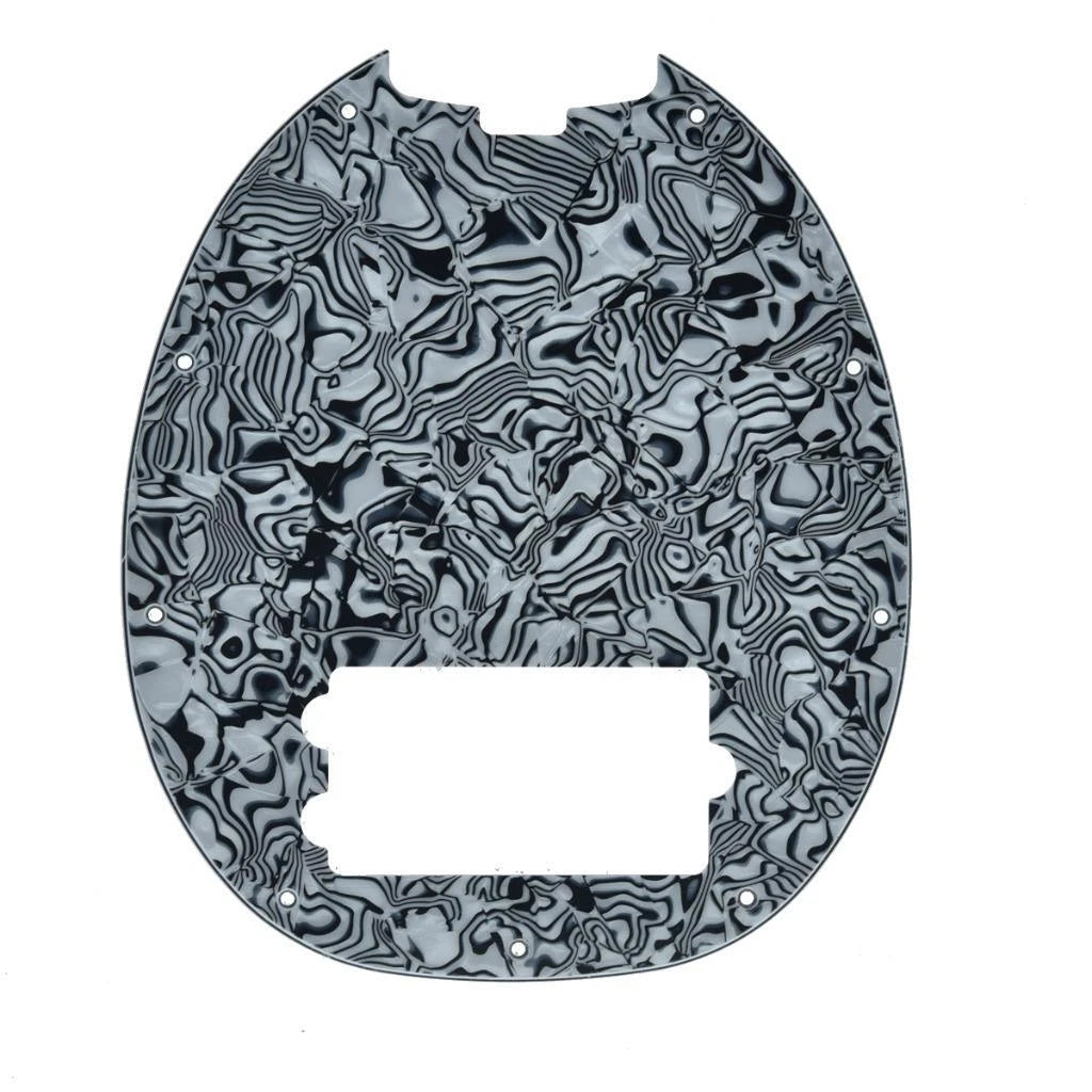 Music Man Stingray 4-String Bass Pickguard - 4-Ply Orange Shell | Ploutone