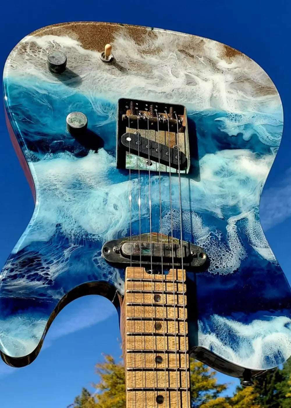 Rebirth Guitar Co Telluride Endless Summer #1, USA Handmade Custom Gui ...