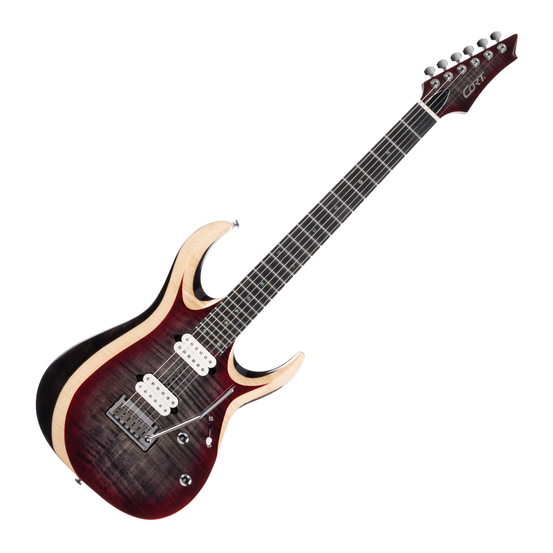 Cort X700 Duality II Electric Guitar in Lava Burst | Ploutone